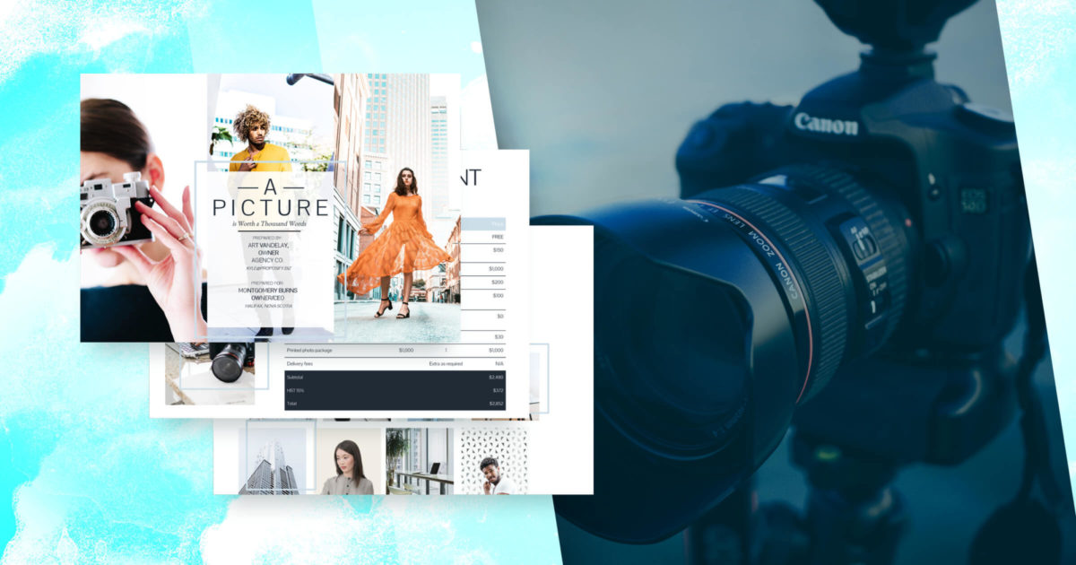Photography Proposal Template - Free Sample | Proposify